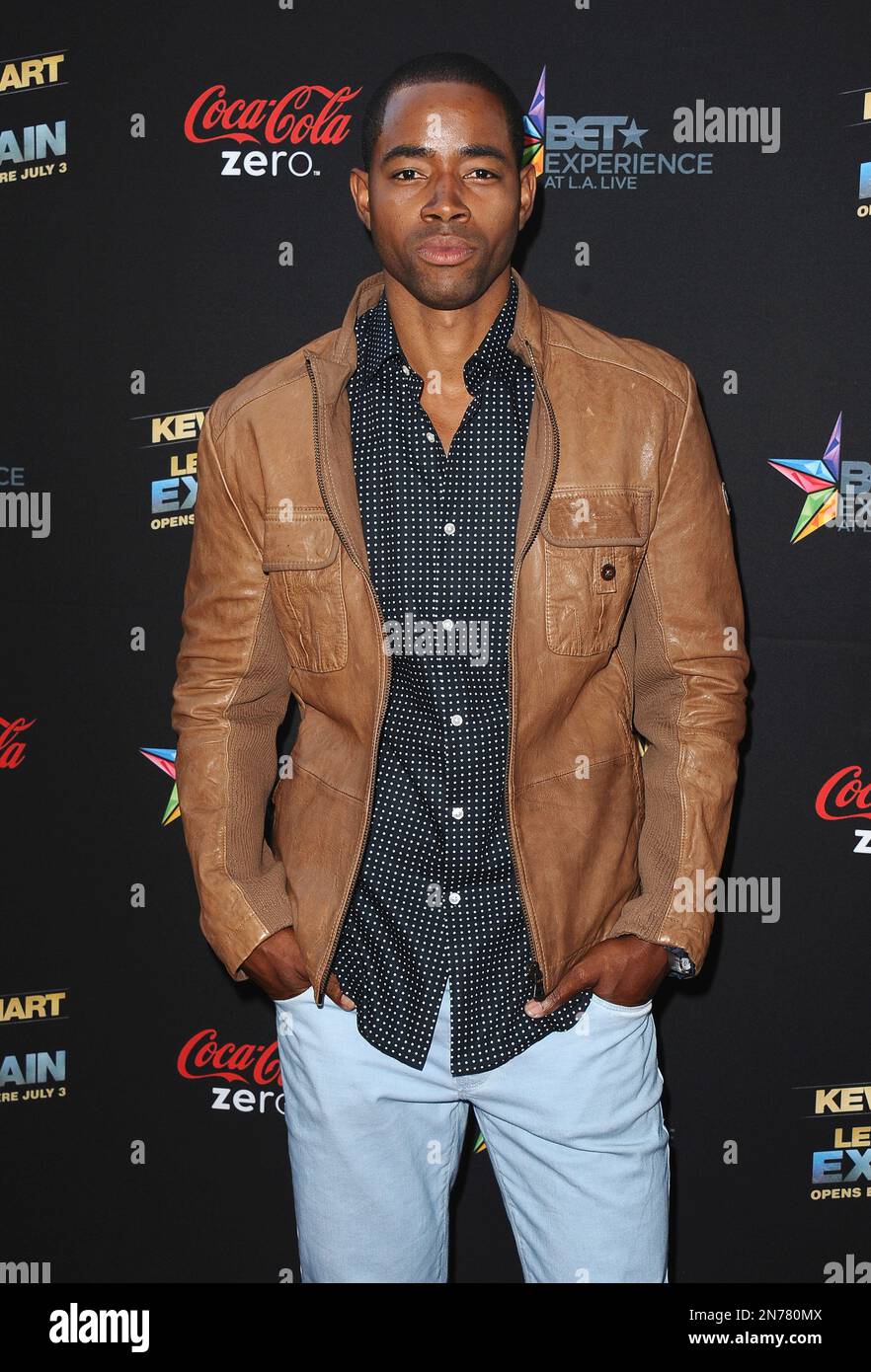 Jay Ellis arrives at the LA premiere of "Kevin Hart: Let Me Explain" at ...