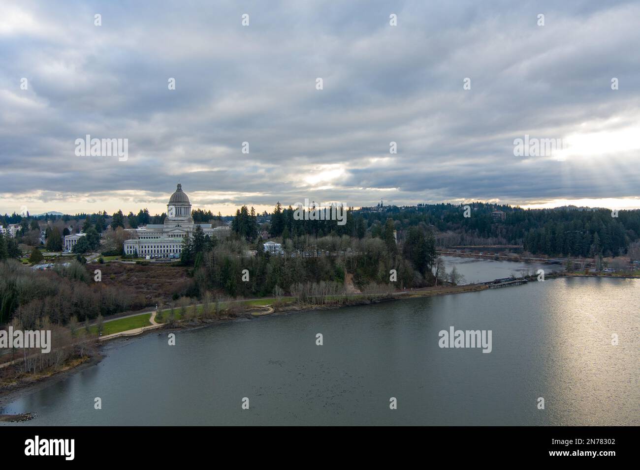 Olympia dock hi-res stock photography and images - Alamy