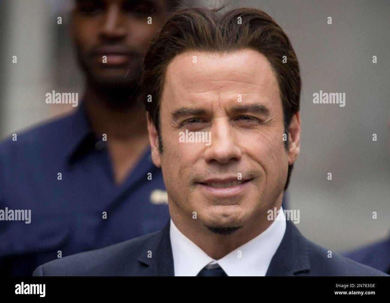 US actor John Travolta and global ambassador for a luxury watch brand ...