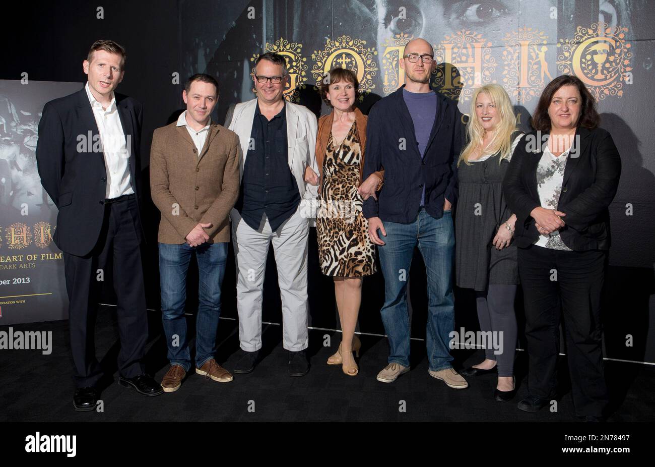From left to right, journalist and broadcaster Danny Leigh, actors ...