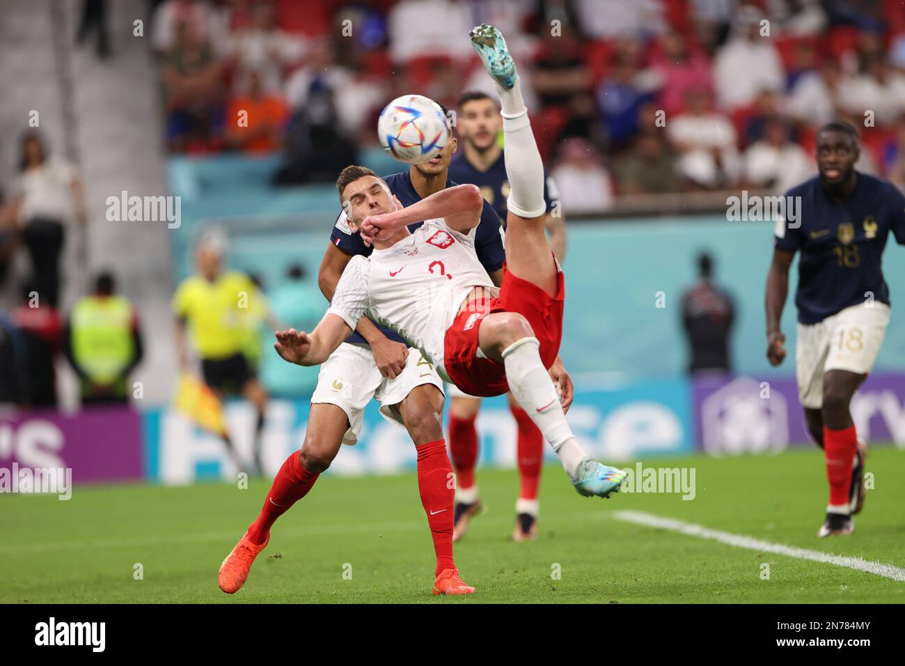 Arkadiusz Milik of Poland in action during the FIFA World Cup Qatar ...