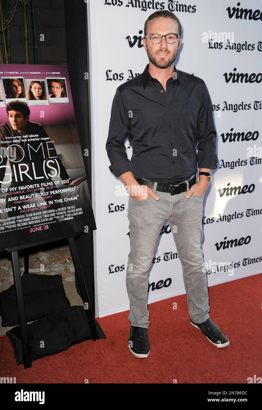 Devon Gummersall arrives at the LA premiere of "Some Girl(s)" at the ...