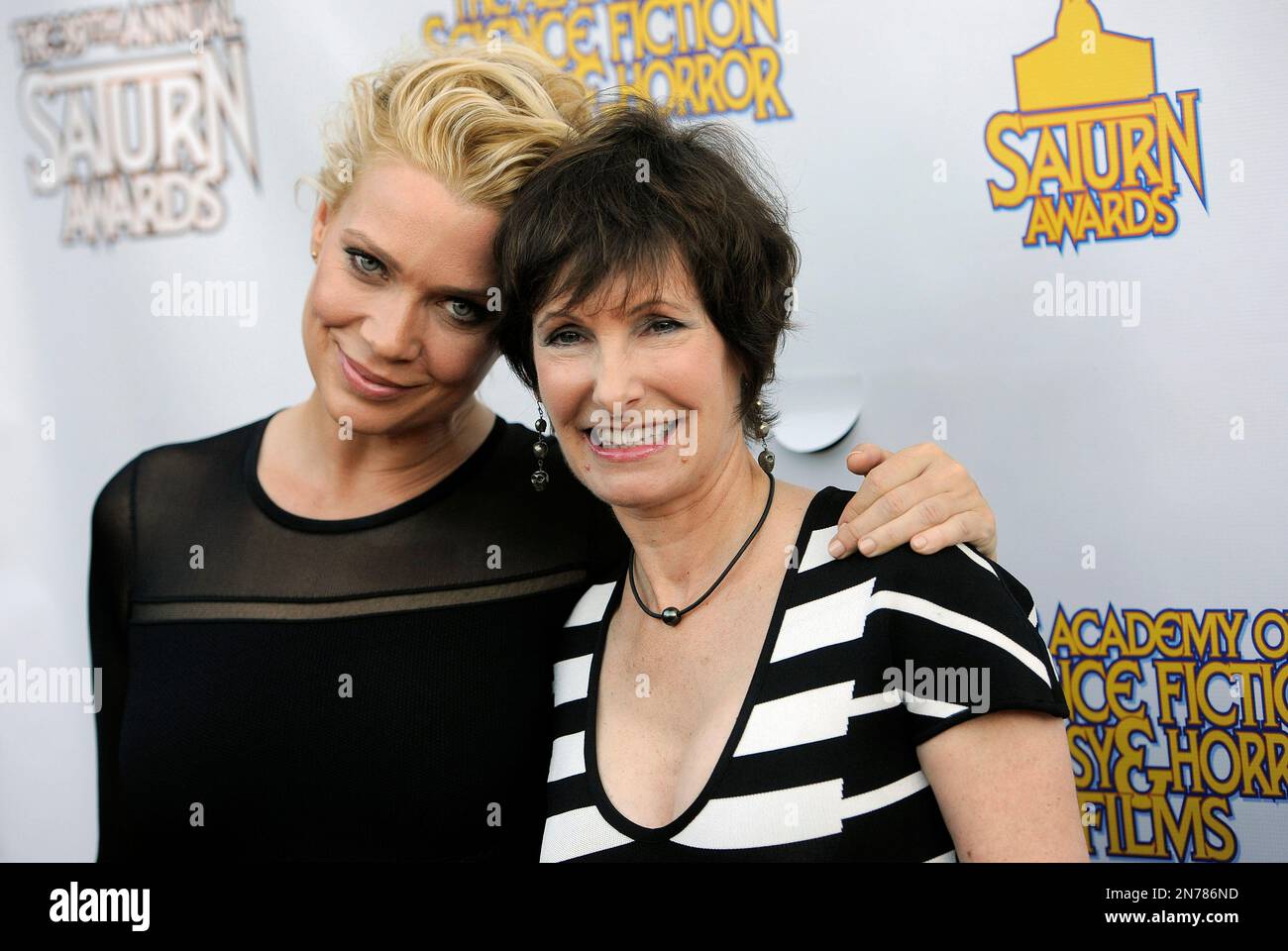 Gale Ann Hurd, right, executive producer of the television series "The ...