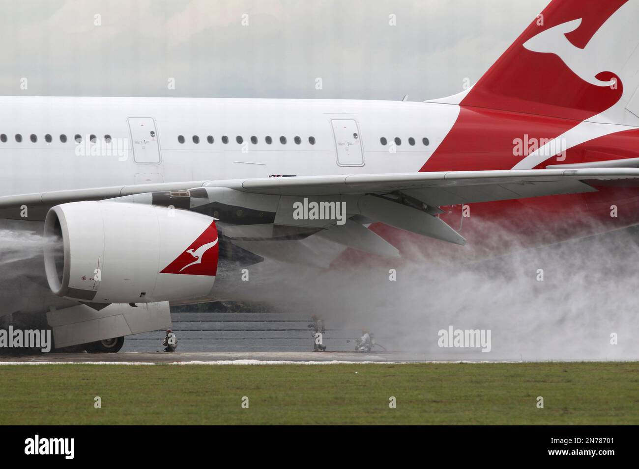 FILE - In this Thursday Nov. 4, 2010 file photo, firefighters surround ...