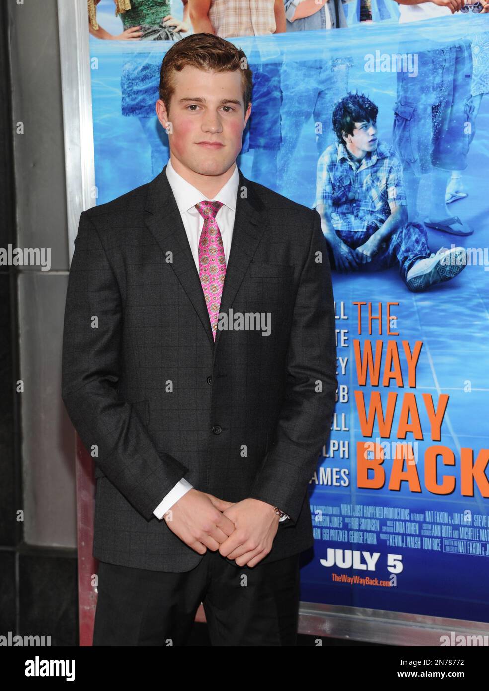Actor Jake Picking attends the premiere for "The Way, Way Back" at the ...
