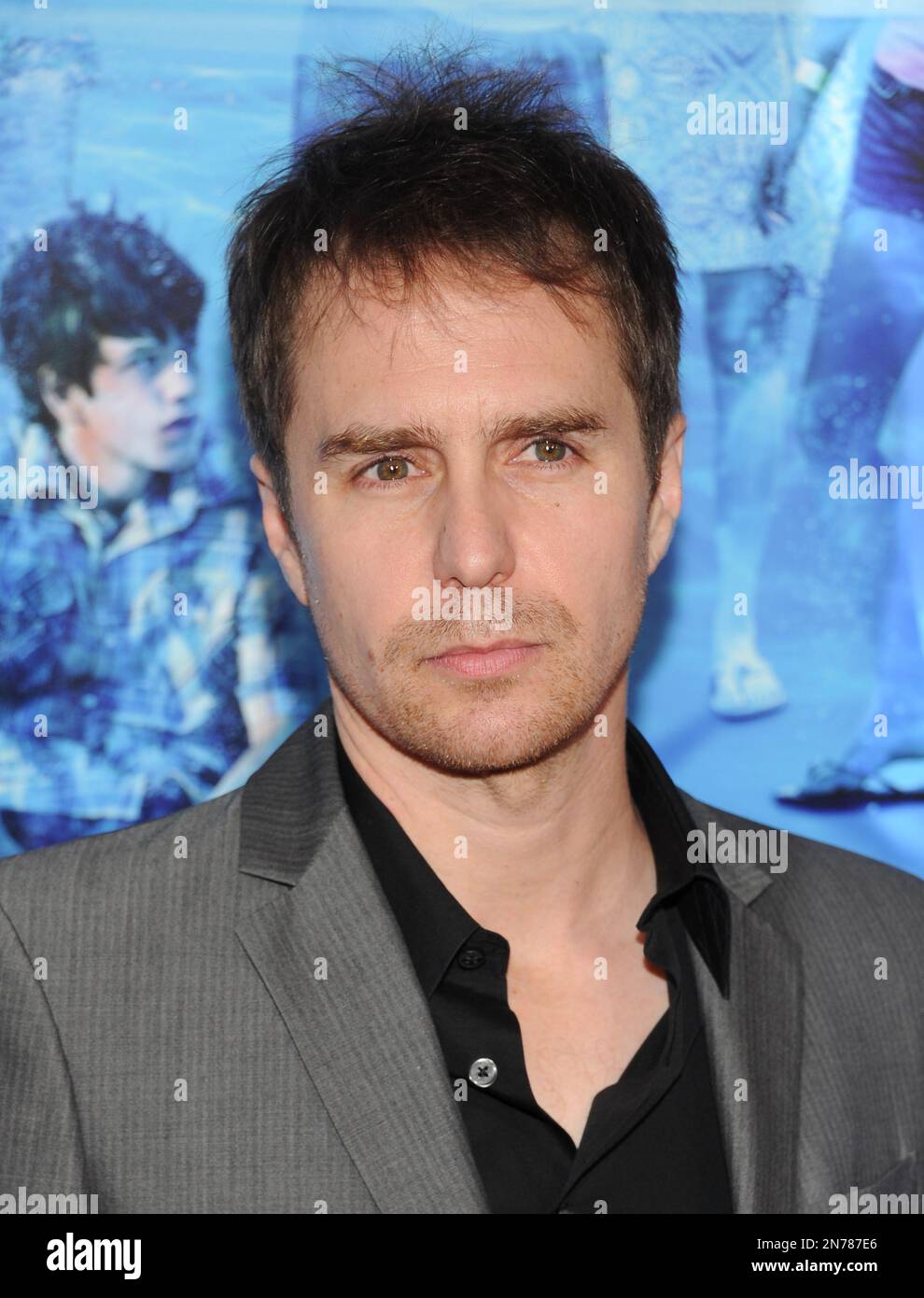 Actor Sam Rockwell attends the premiere for "The Way, Way Back" at the ...