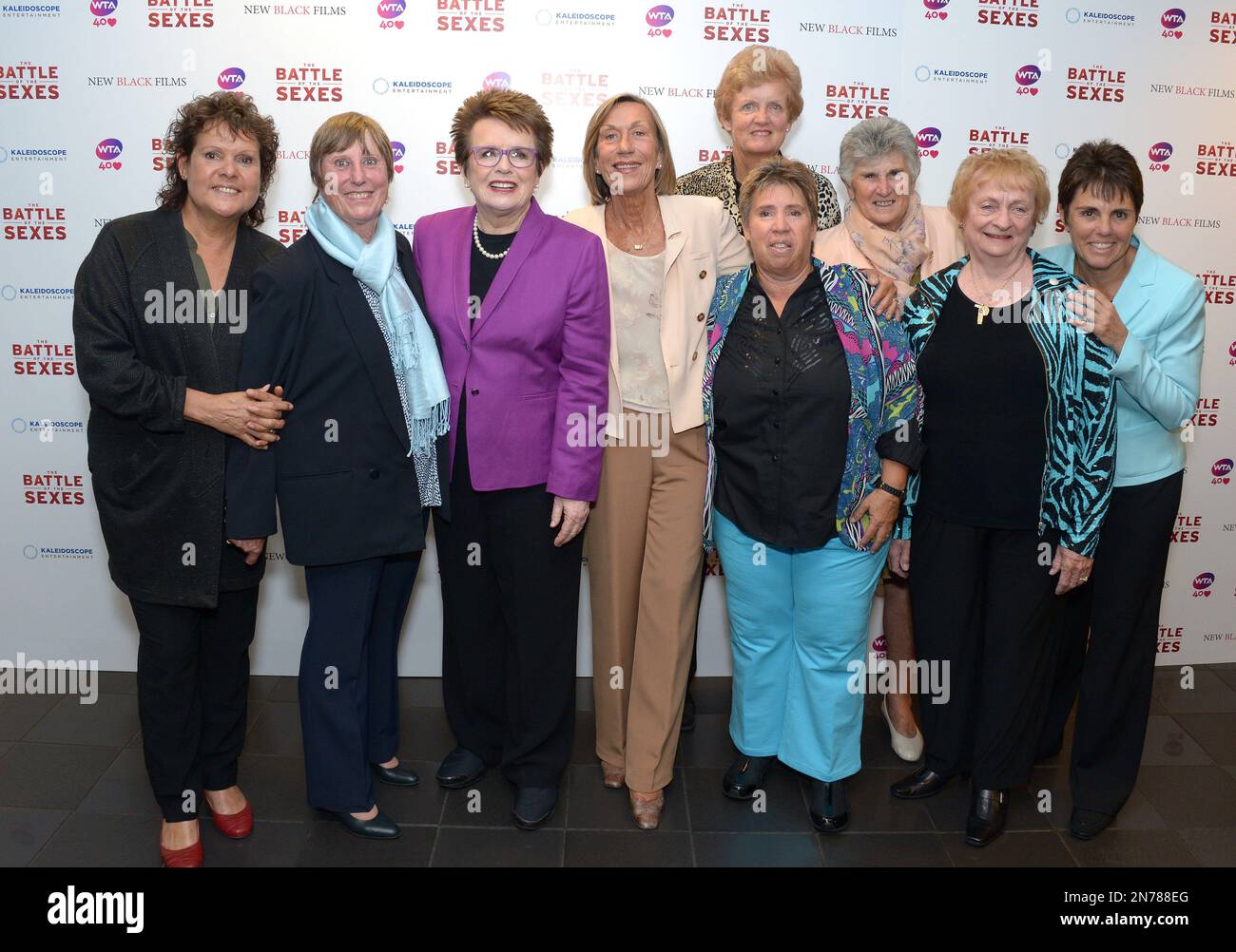 Francoise Durr, Billie Jean King, Ingrid Lofdahl-Bentzer, Betty Stove ...