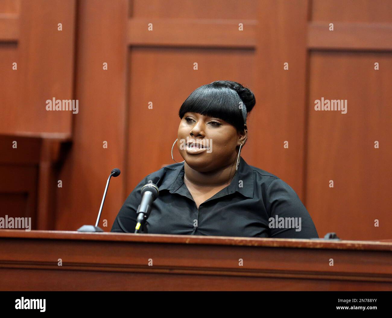 Rachel Jeantel, the witness that was on the phone with Trayvon Martin ...