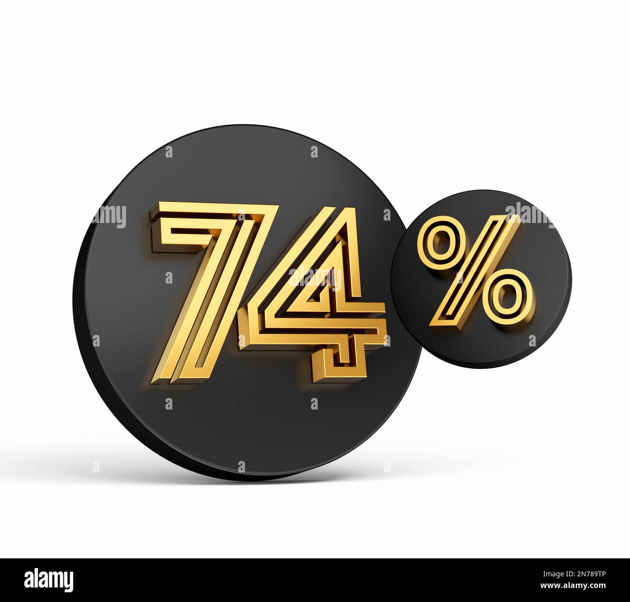 Number 74 Cut Out Stock Images & Pictures - Alamy