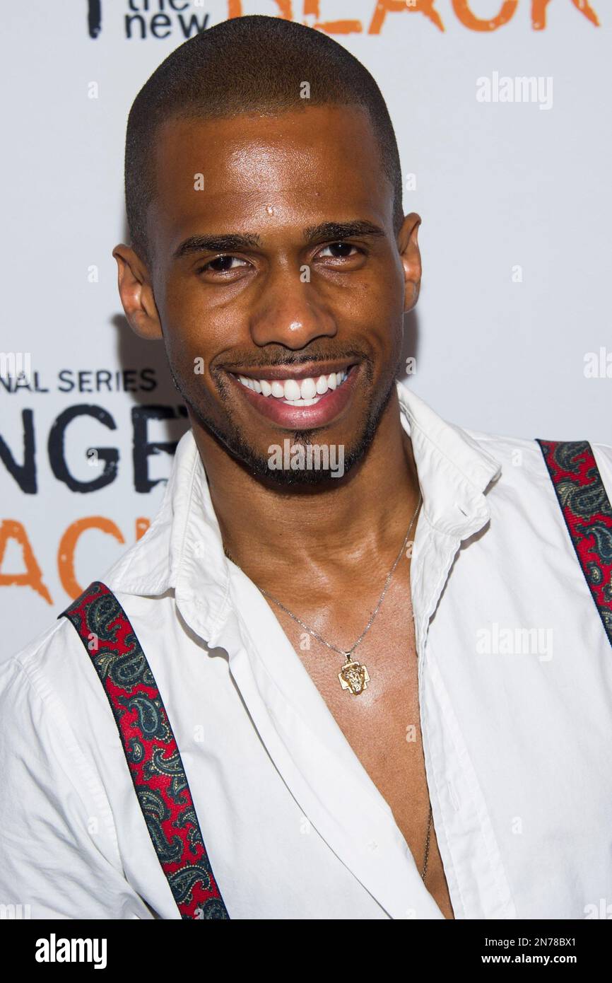 Eric West attends the premiere of the Netflix original series "Orange ...