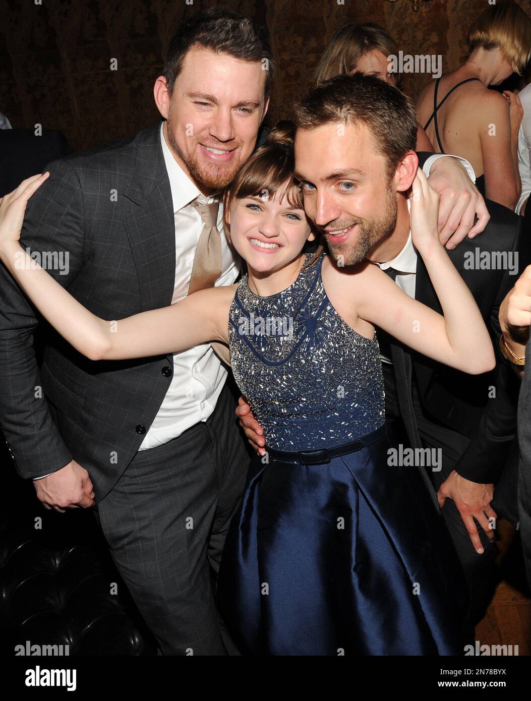 Actor Channing Tatum, left, actress Joey King and executive producer ...