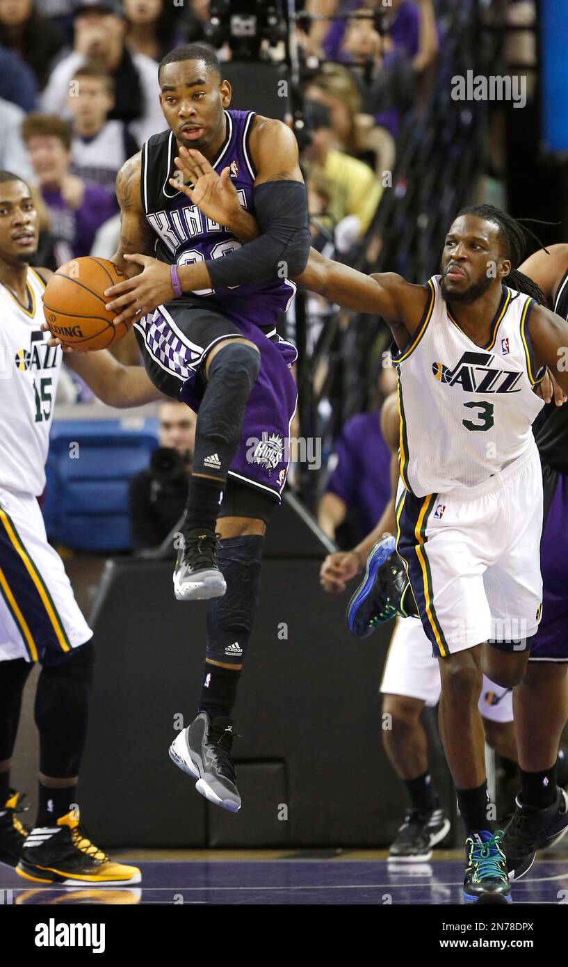 In this photo taken Feb. 9, 2013, Sacramento Kings guard Marcus ...