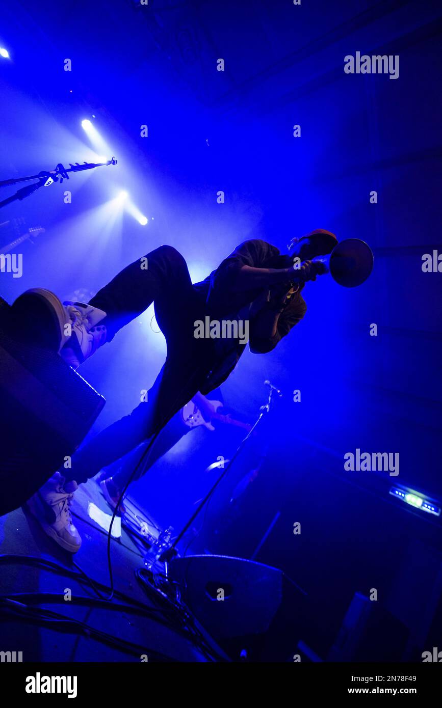 Foja band performs during the live concert on Febraury 9, 2023 at Largo ...