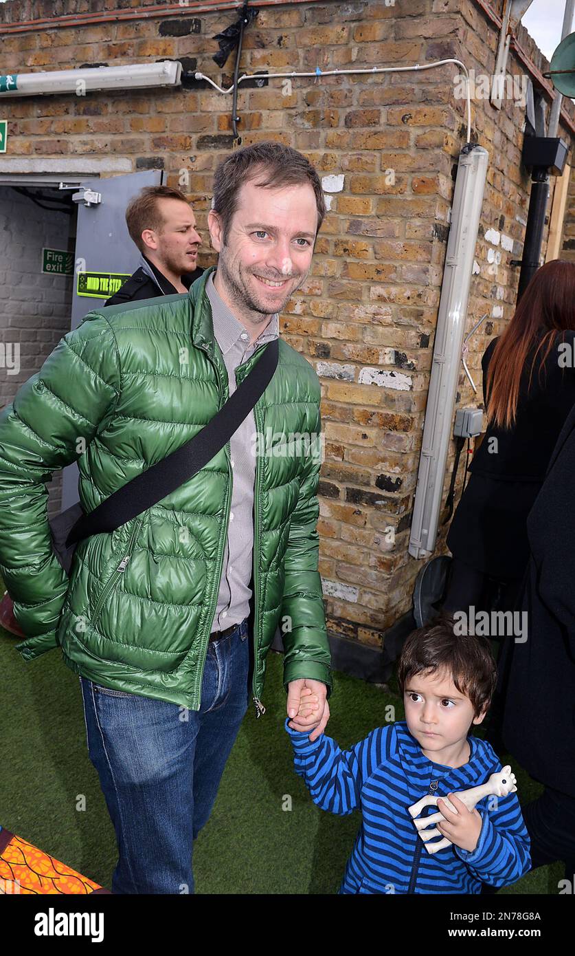 Argentinian artist Leandro Erlich at the Barbican's summer party where ...