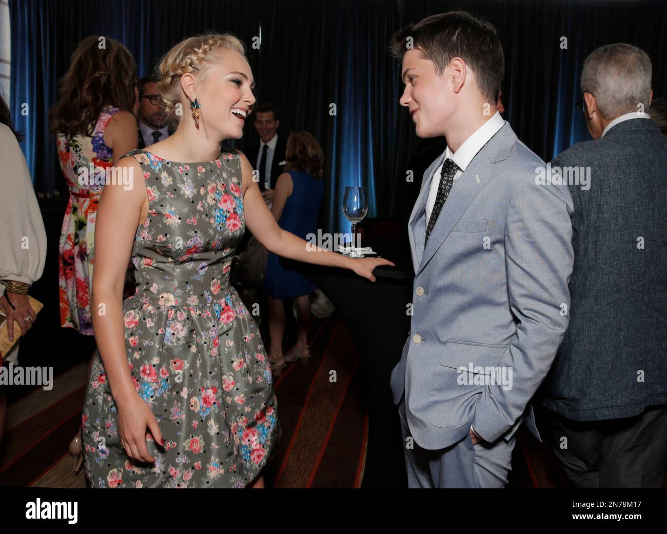 AnnaSophia Robb and Liam James attend the premiere of Fox Searchlight ...