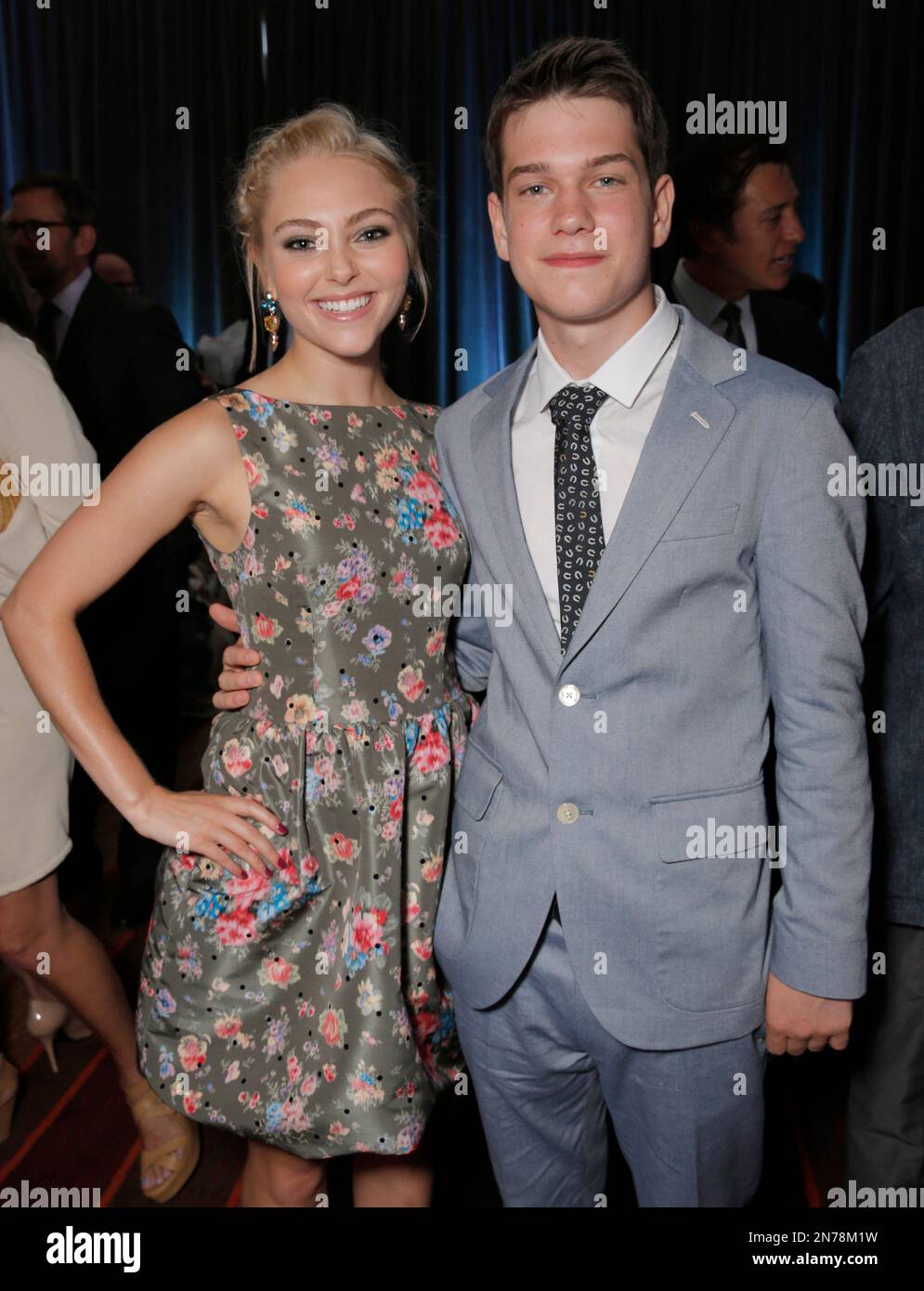 AnnaSophia Robb and Liam James attend the premiere of Fox Searchlight ...