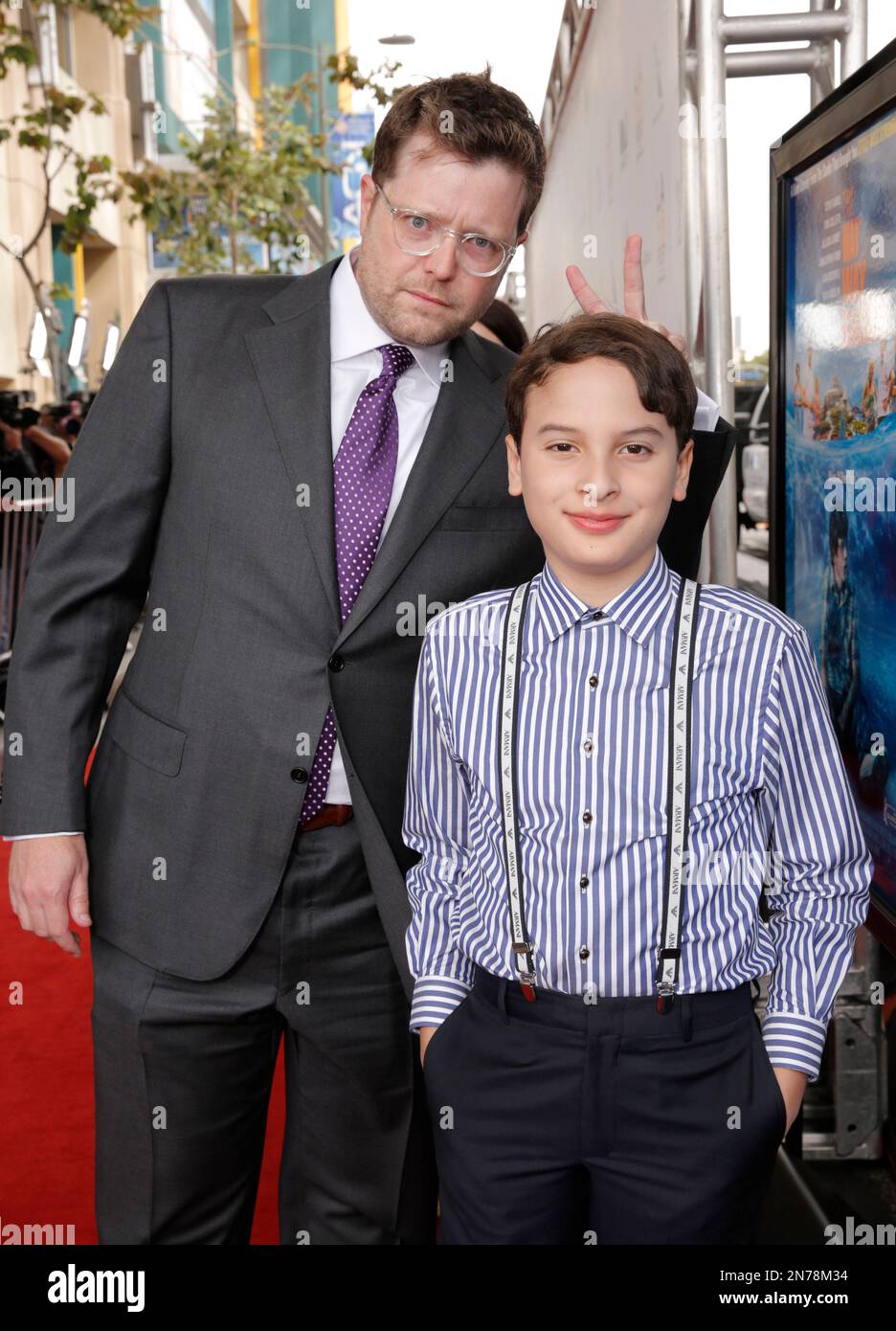 Producer Tom Rice and River Alexander attend the premiere of Fox ...