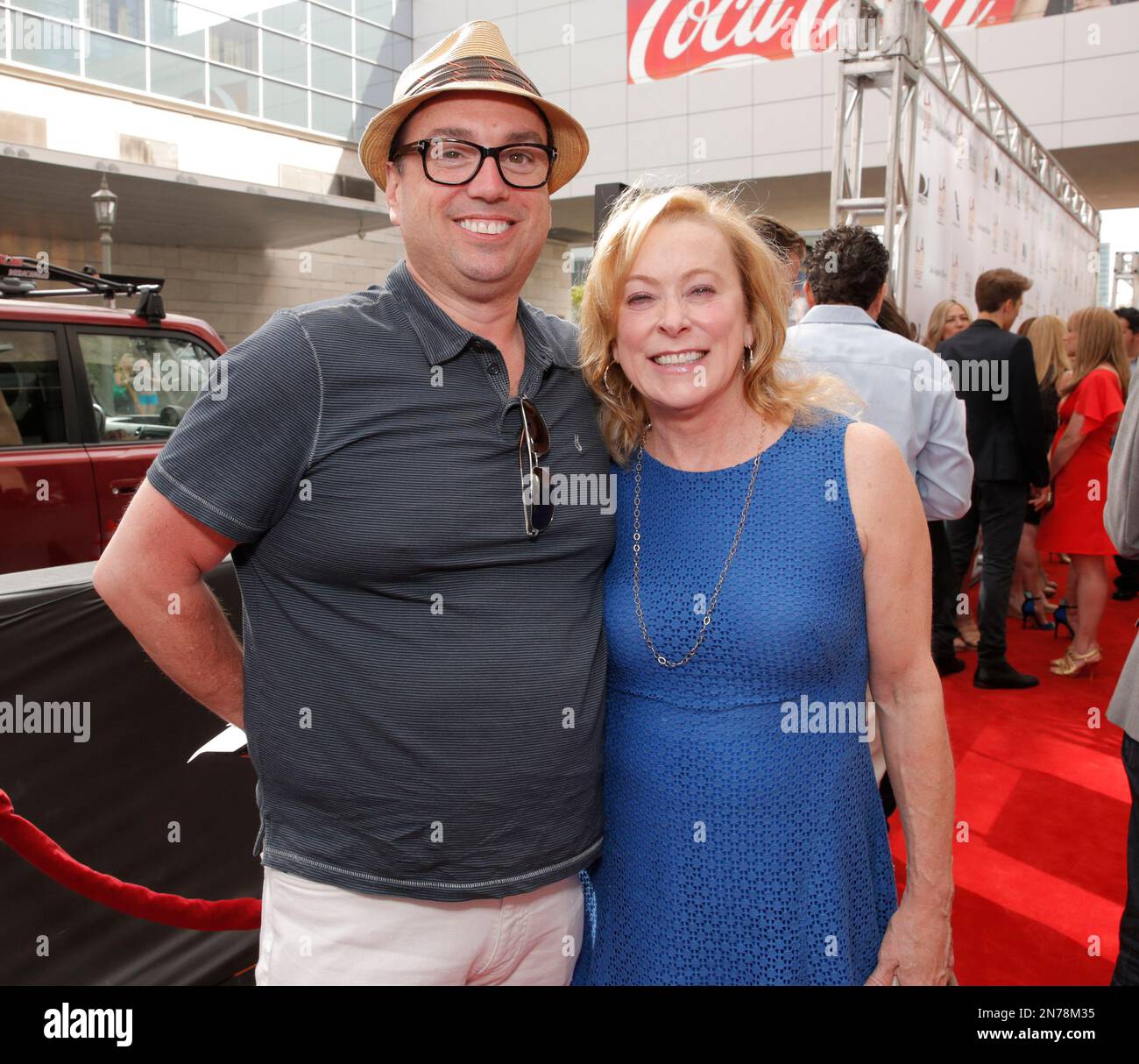 Peter Principato and Fox Searchlight President Nancy Utley attend the ...