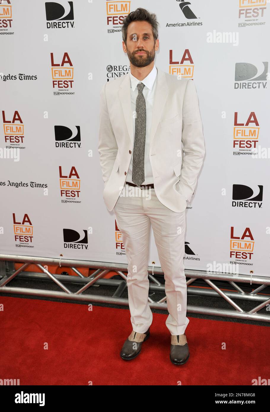 Rob Simonsen arrives at the closing night of the LA Film Festival and ...