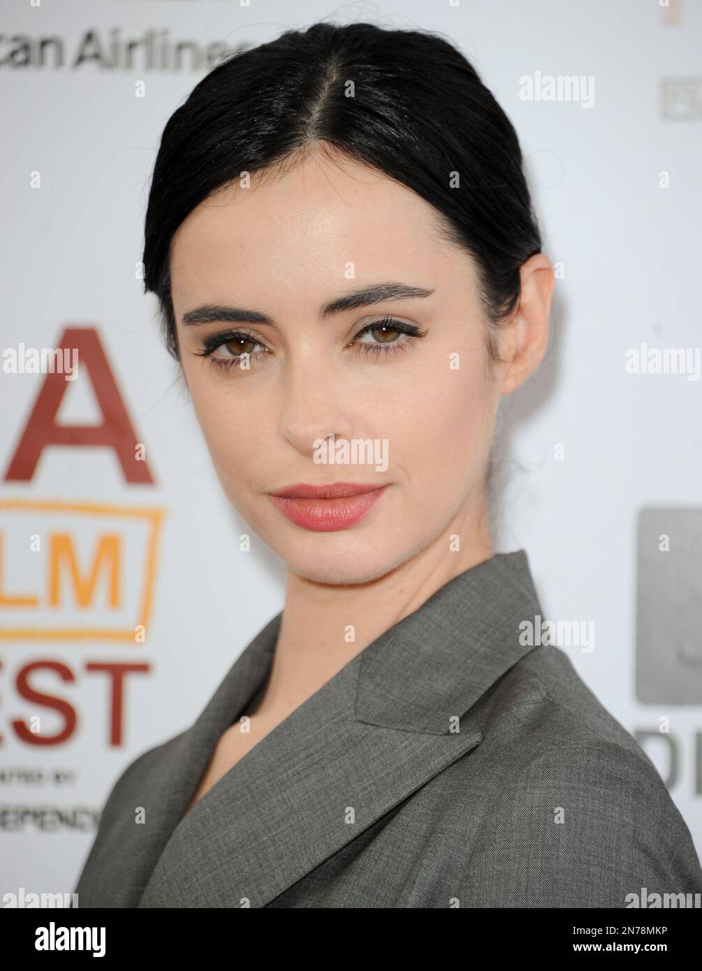 Krysten Ritter arrives at the closing night of the LA Film Festival and ...