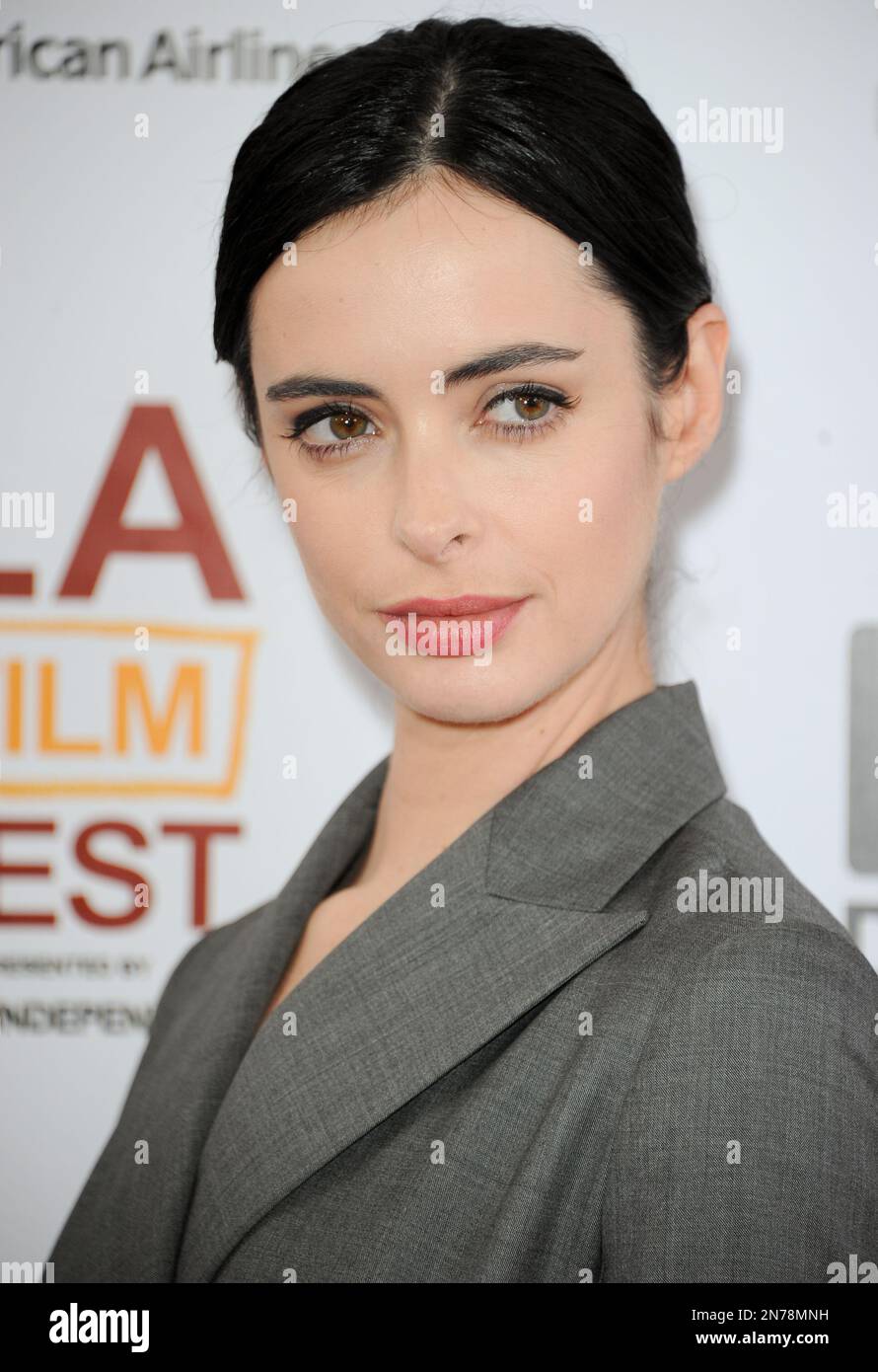 Krysten Ritter arrives at the closing night of the LA Film Festival and ...