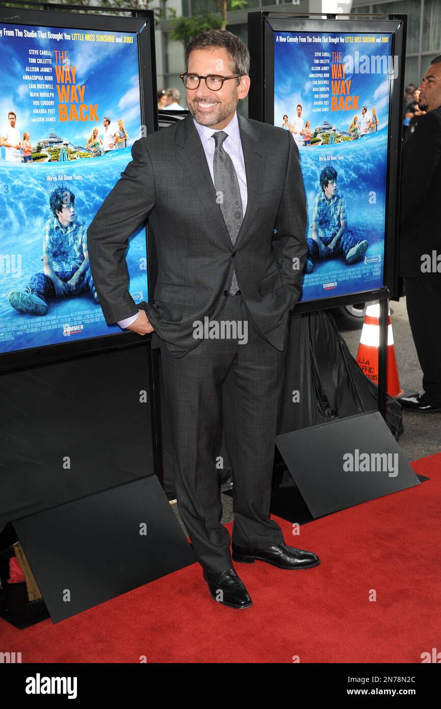 Steve Carell arrives at the closing night of the LA Film Festival and ...