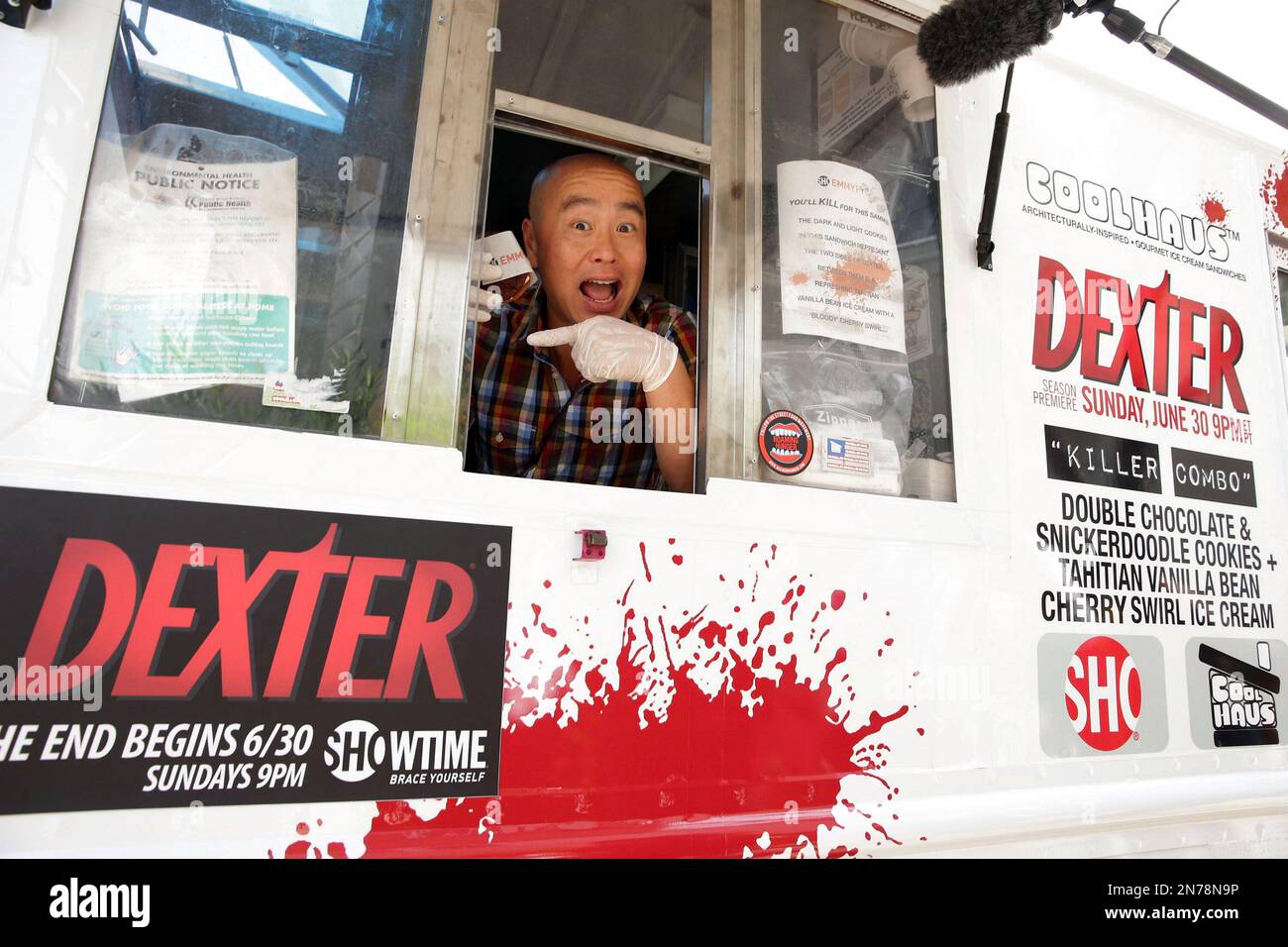 IMAGE DISTRIBUTED FOR SHOWTIME - CS Lee at the Showtime Dexter Coolhaus ...