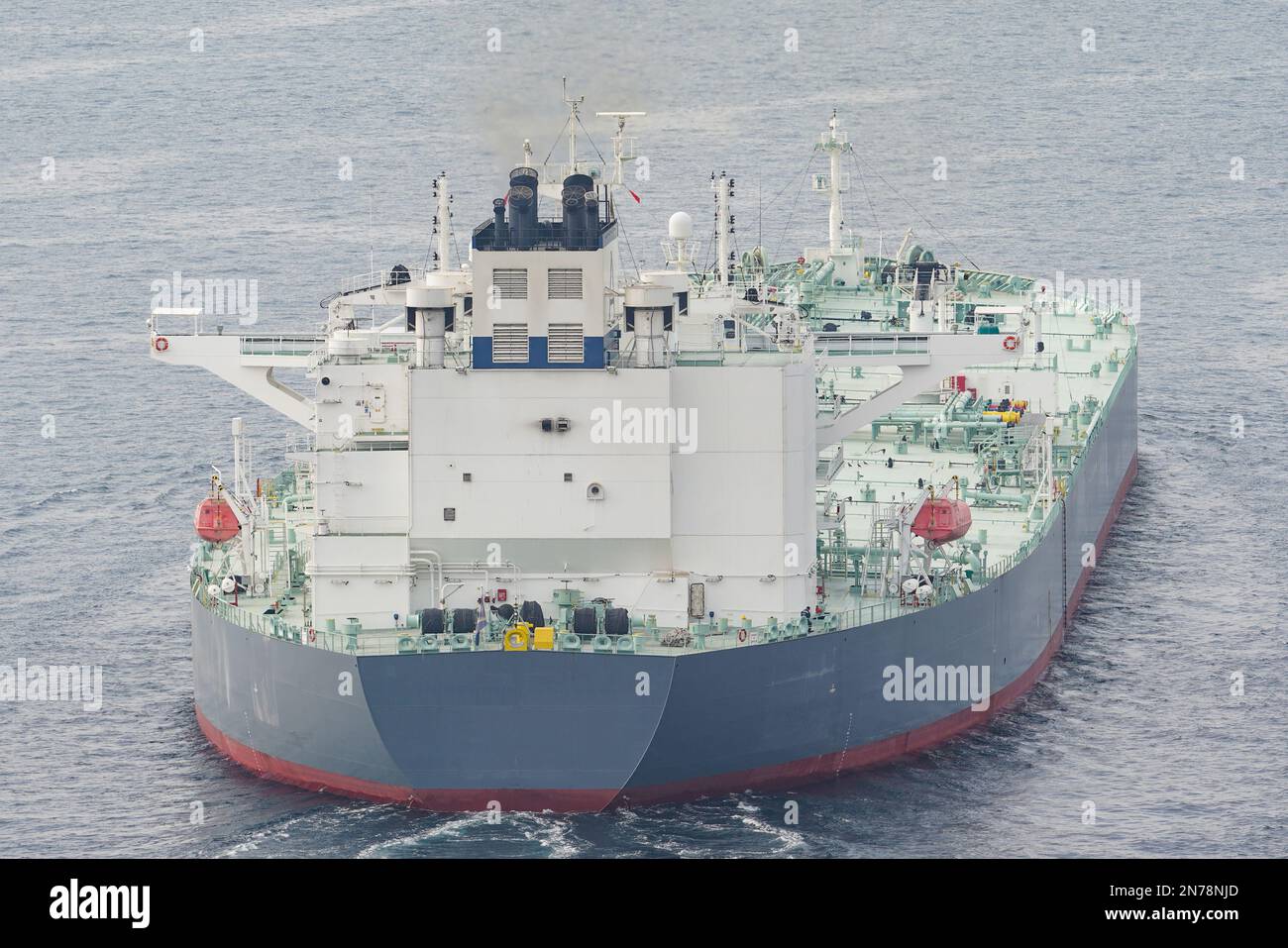 A Tanker Ship Carrying Liquids Between Ports Stock Photo - Alamy