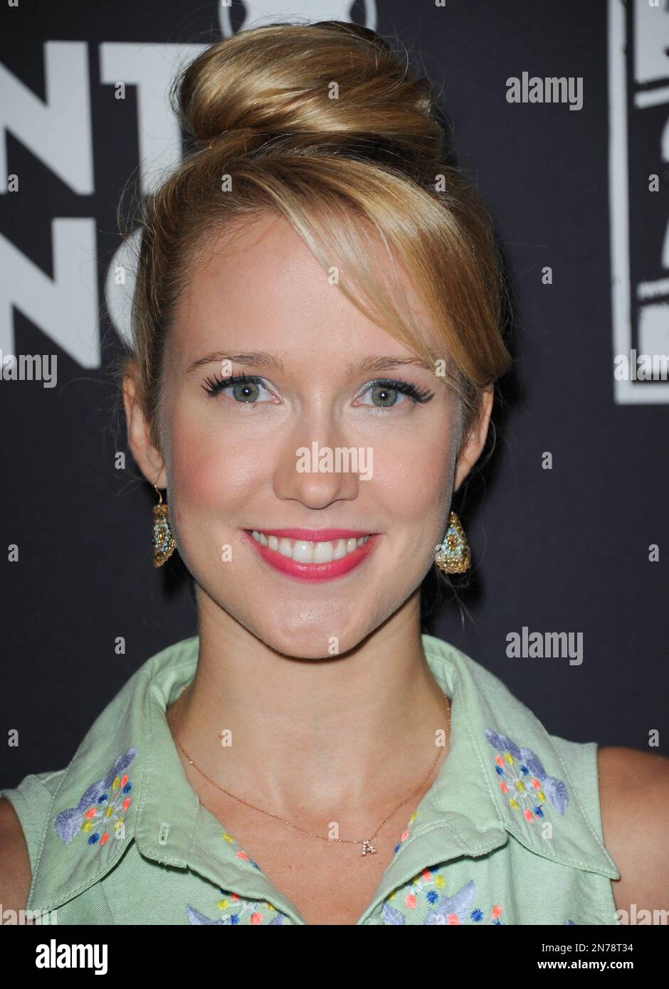 Anna Camp arrives at the 3rd Annual Production of The 24 Hour Plays in ...