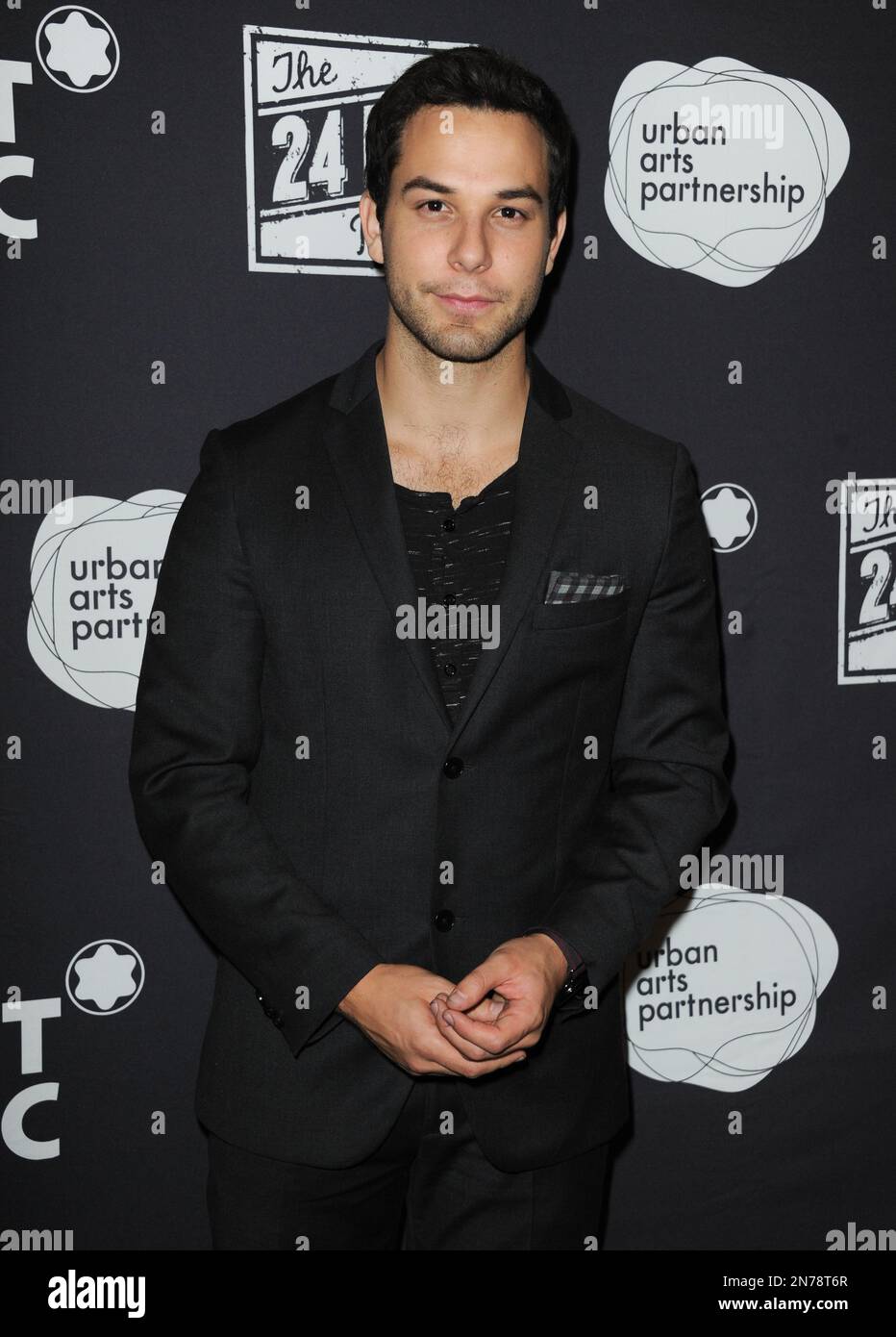 Skylar Astin arrives at the 3rd Annual Production of The 24 Hour Plays ...