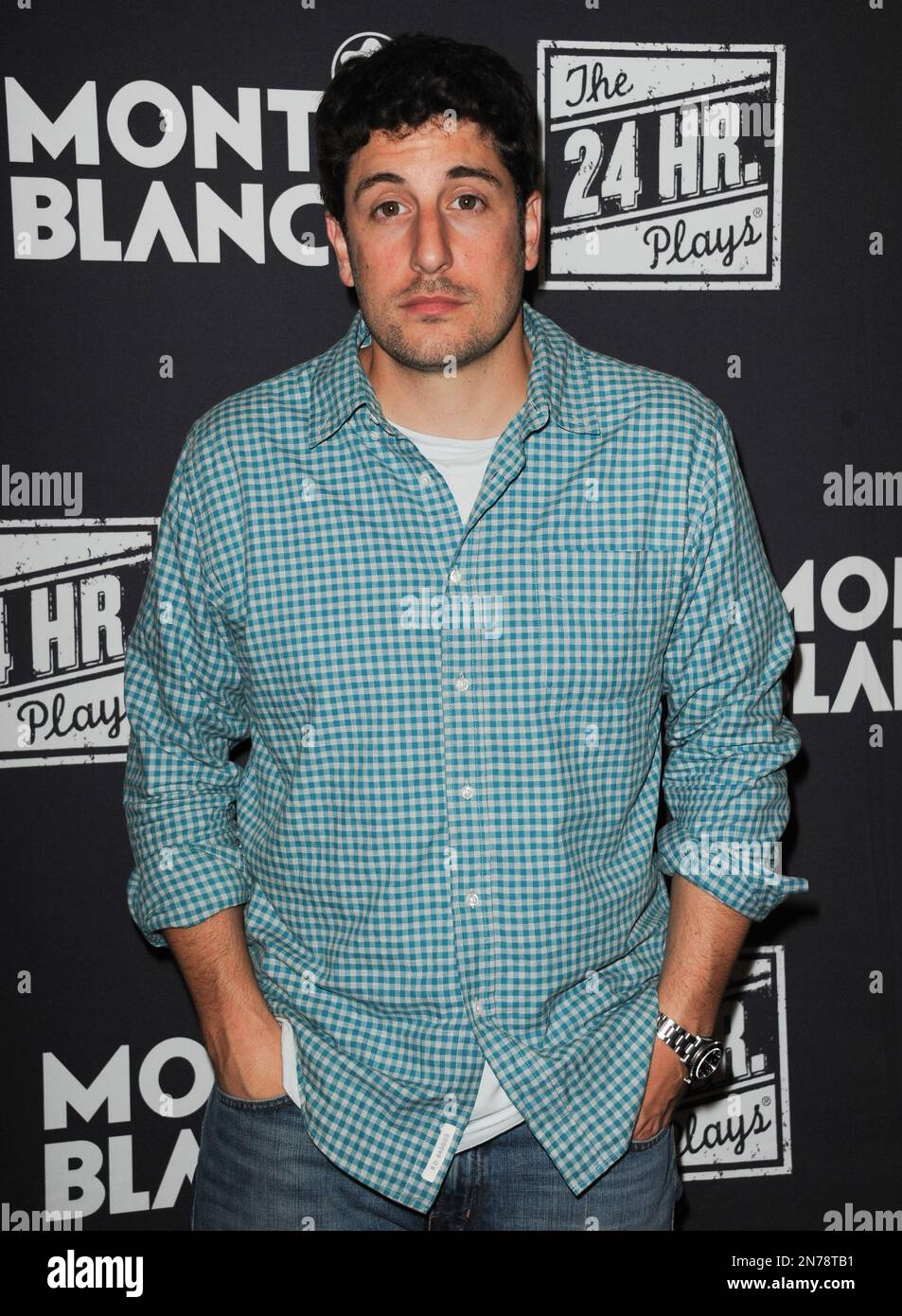 Jason Biggs arrives at the 3rd Annual Production of The 24 Hour Plays ...