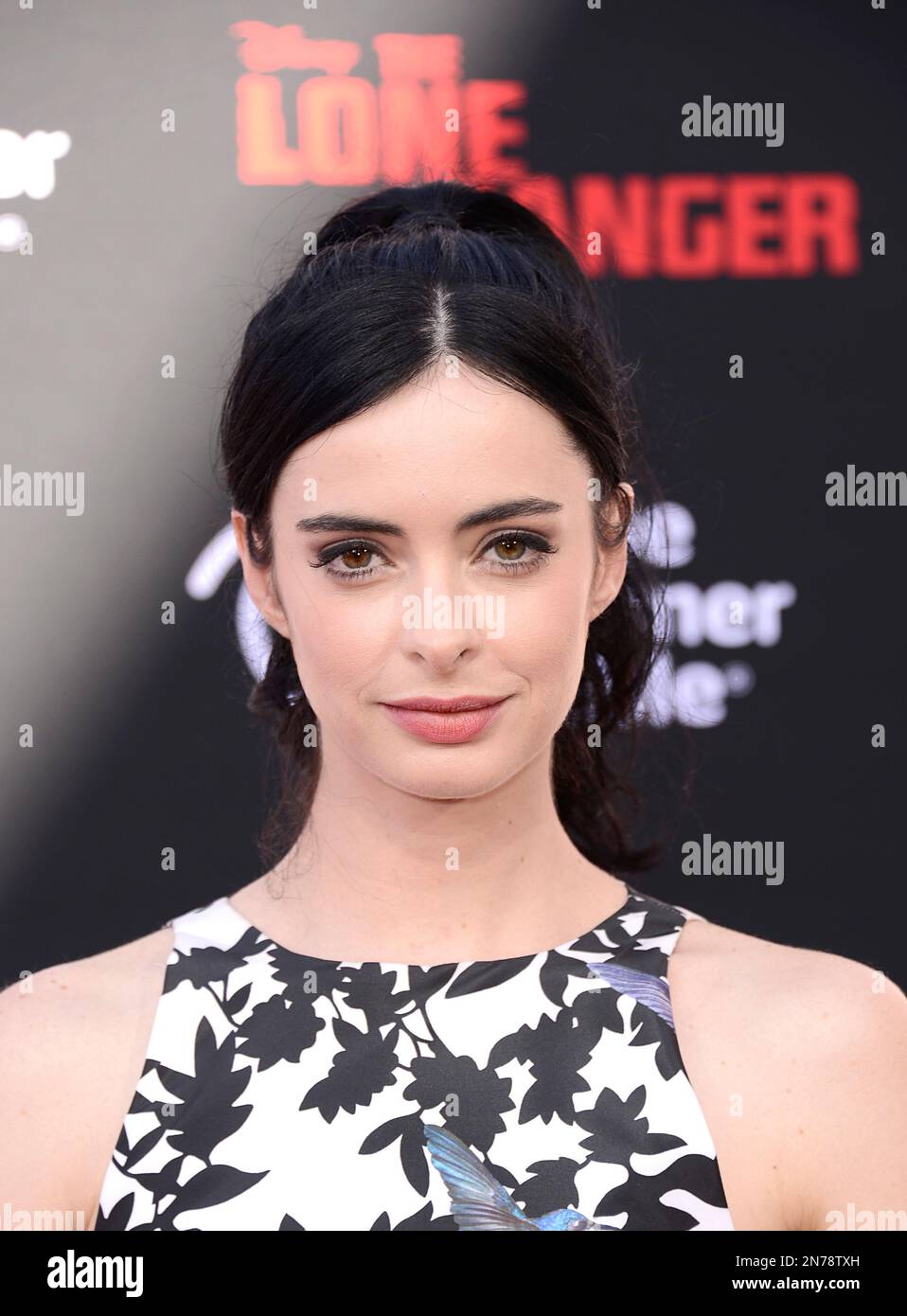 Actress Krysten Ritter arrives at the world premiere of "The Lone ...
