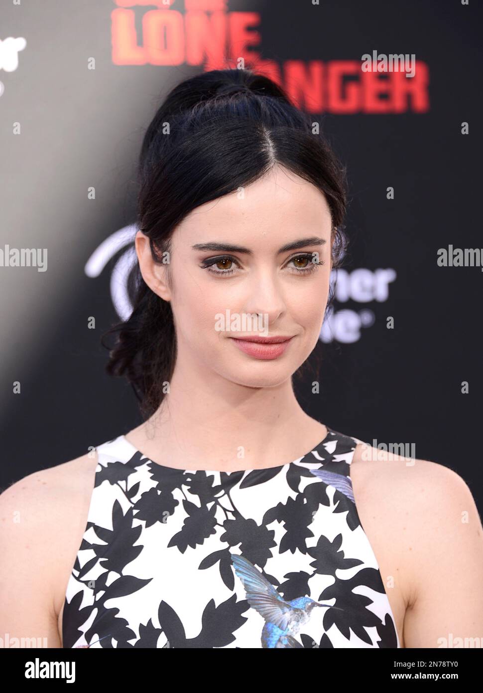 Actress Krysten Ritter arrives at the world premiere of "The Lone ...