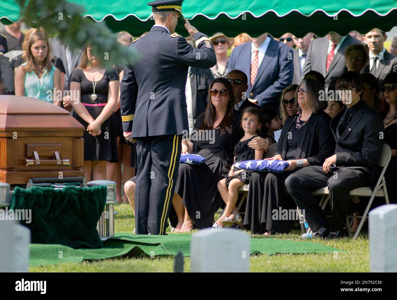 Brigadier General Richard Clarke, Commandant of Cadets at the United ...