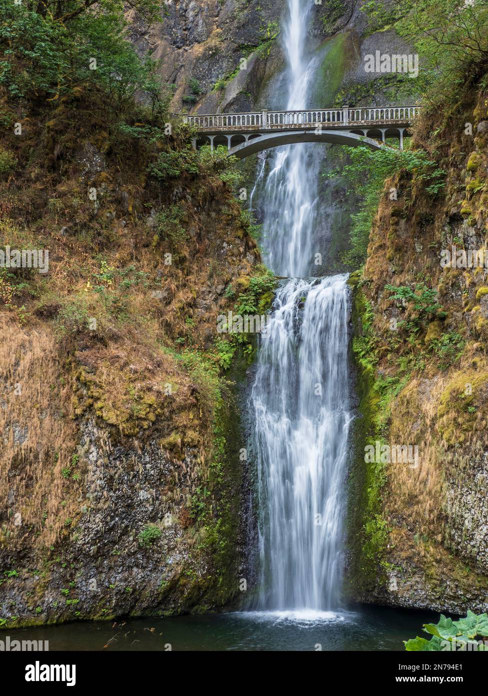 Multnomah Falls, Columbia River Gorge National Scenic Area, Oregon ...
