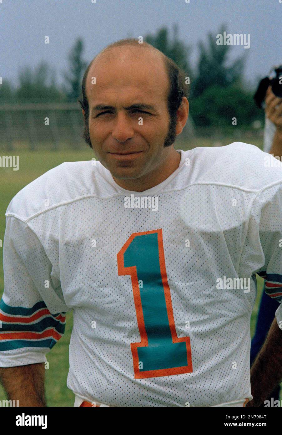 Miami Dolphins kicker Garo Yepremian is pictured, 1973. (AP Photo ...