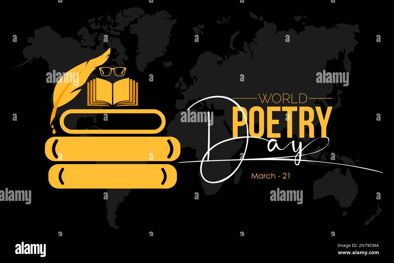 World poetry day holiday Stock Vector Images - Alamy