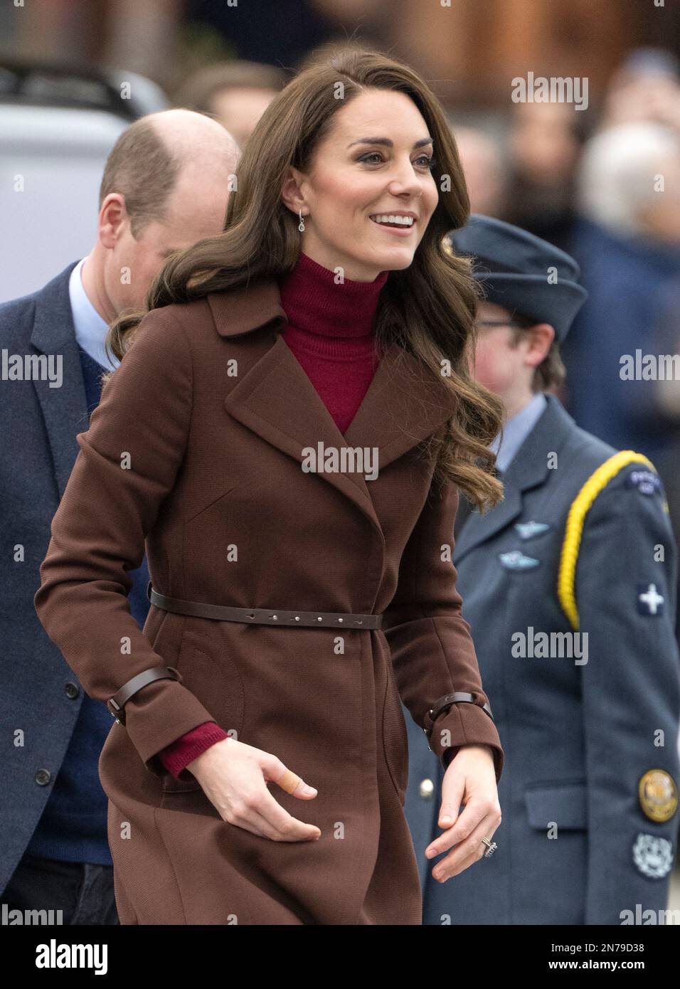 Falmouth, England. UK. 09 February, 2023. Prince William, Prince of ...