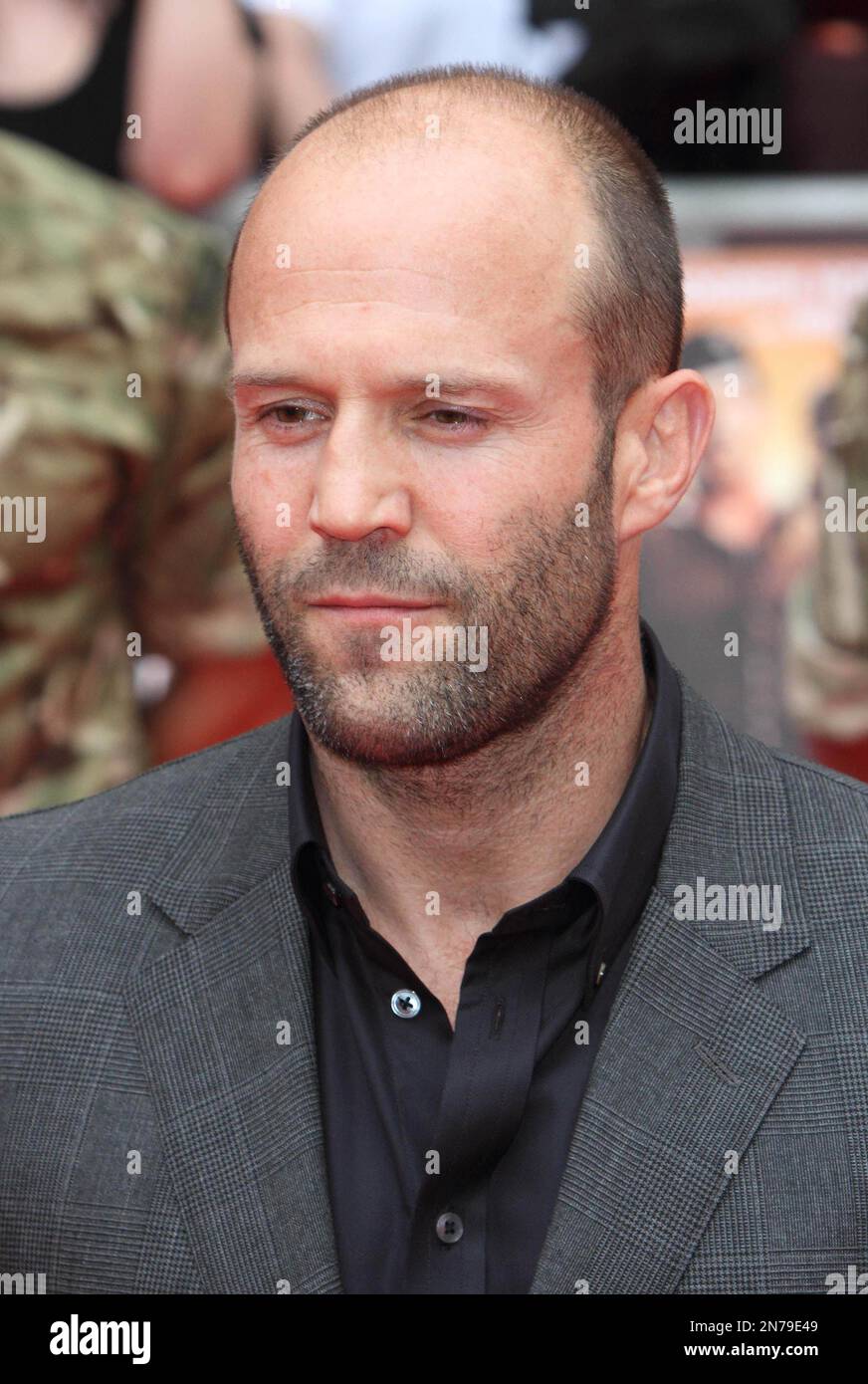 London, UK. Jason Statham at the UK Premiere of The Expendables 2 at ...