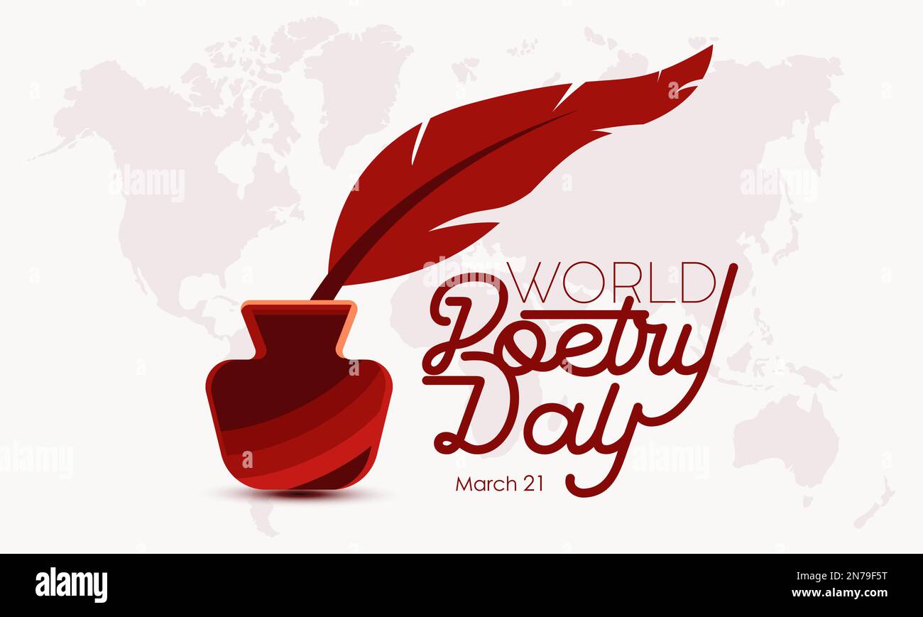 World poetry day holiday Stock Vector Images - Alamy