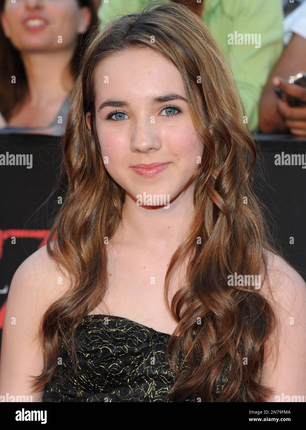 Actress Ruby Jerins attends the premiere of "World War Z" in Times ...