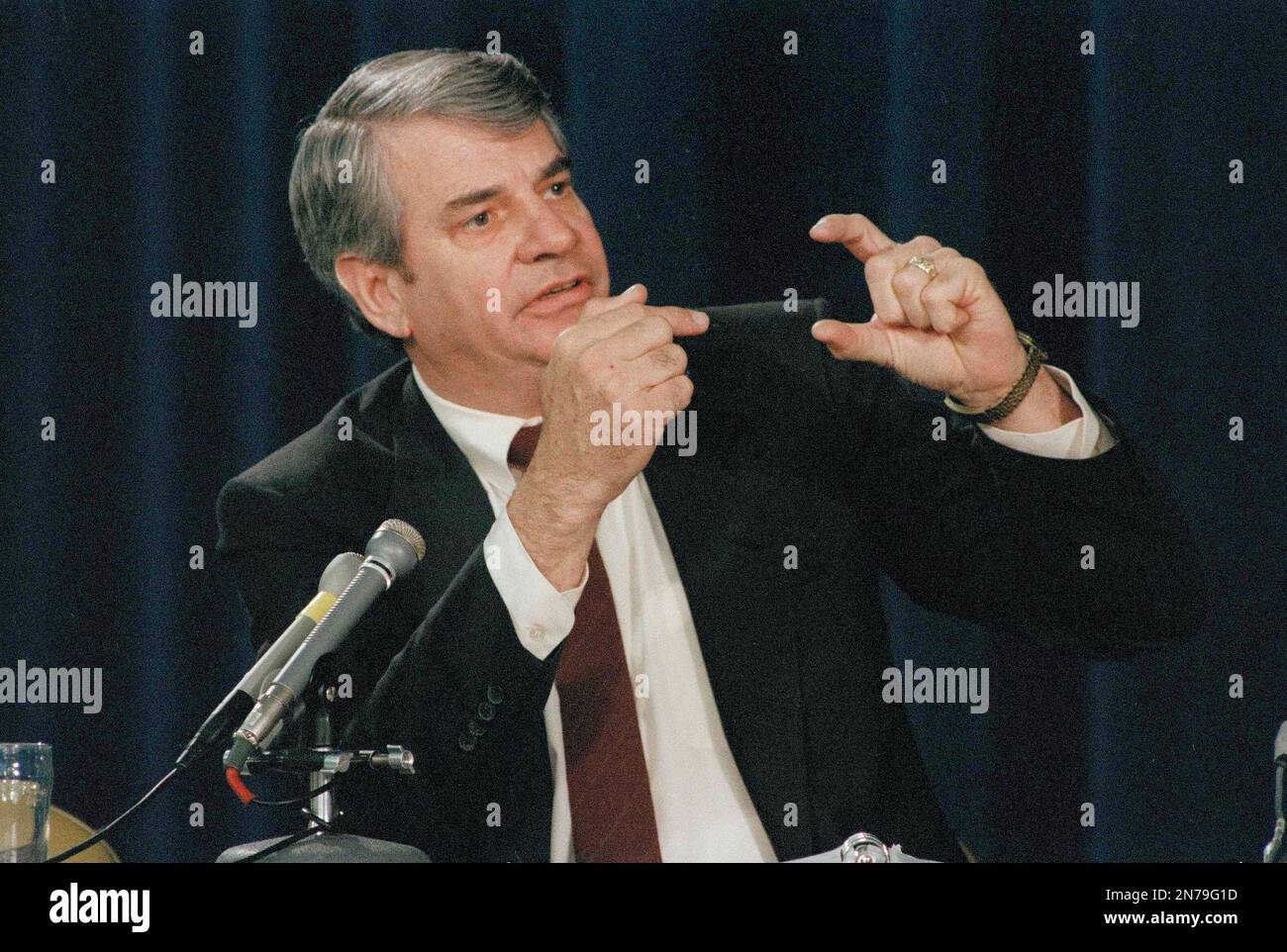 Presidential committee members investigating the space shuttle ...