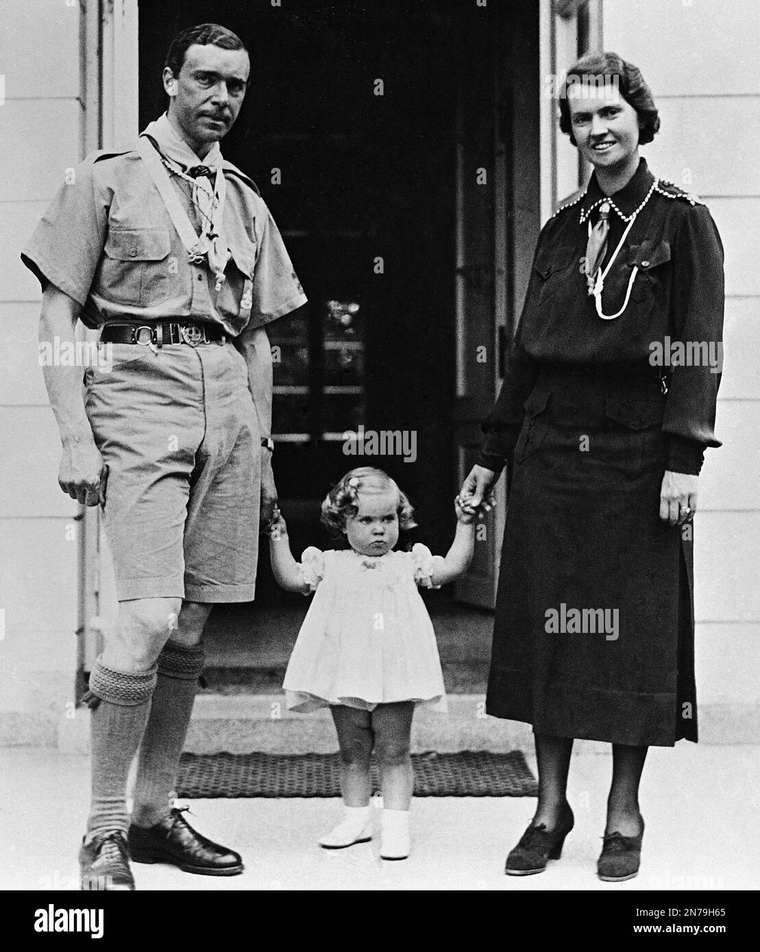 Sweden's Prince Gustav Adolf and his wife Princess Sybilla, both in ...