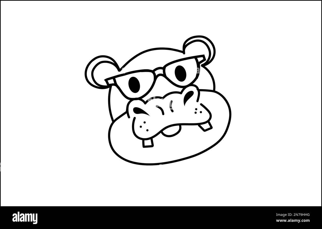 Zebra hippo Black and White Stock Photos & Images - Alamy