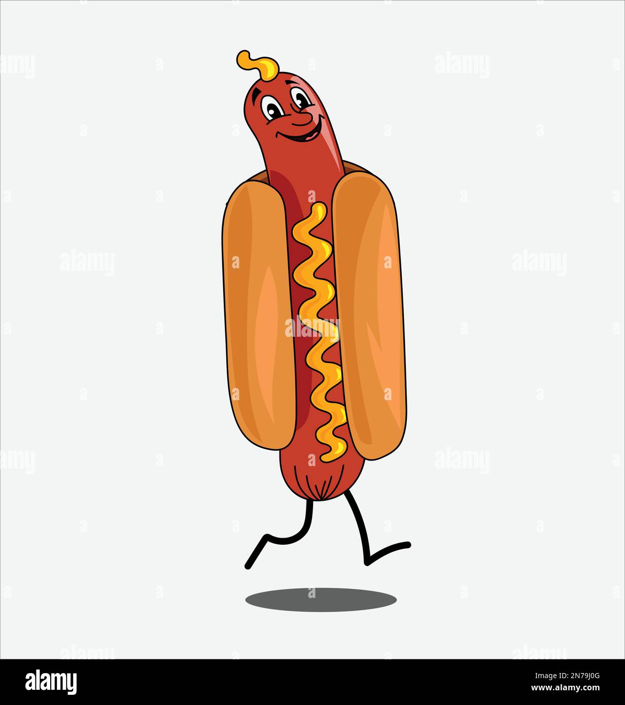 Cartoon dancing dog hi-res stock photography and images - Alamy