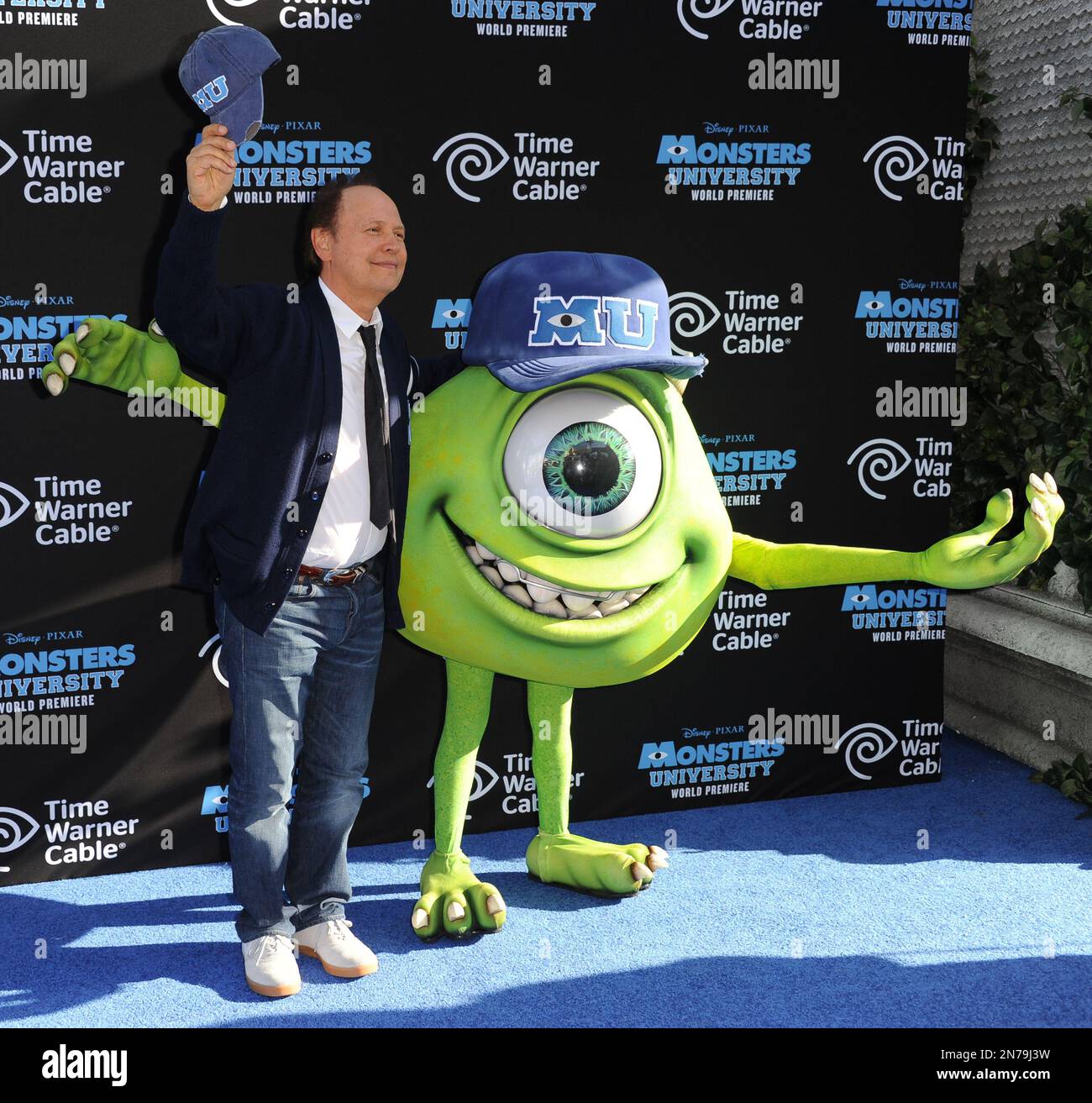 Billy Crystal arrives at the LA premiere of "Monsters University" at ...