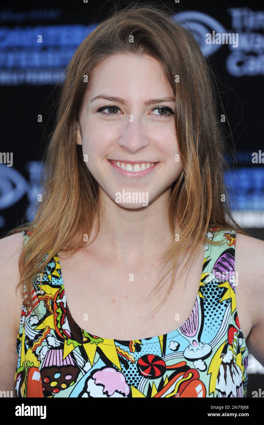 Eden Sher arrives at the LA premiere of "Monsters University" at the El ...
