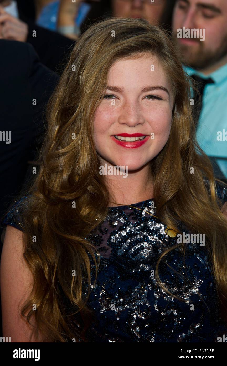 Abigail Hargrove attends the "World War Z" premiere on Monday, June 17 ...
