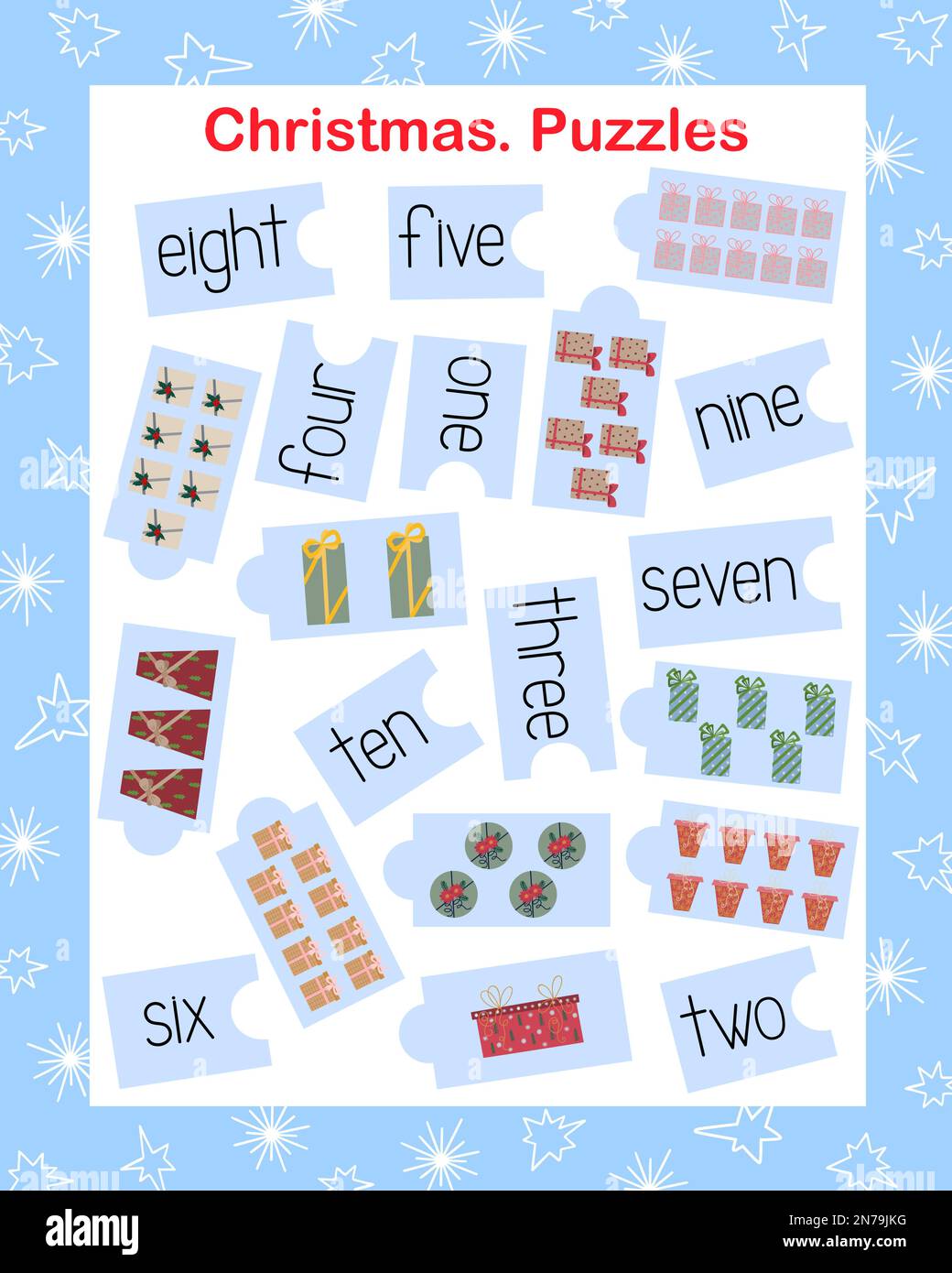 Printable puzzles hi-res stock photography and images - Alamy