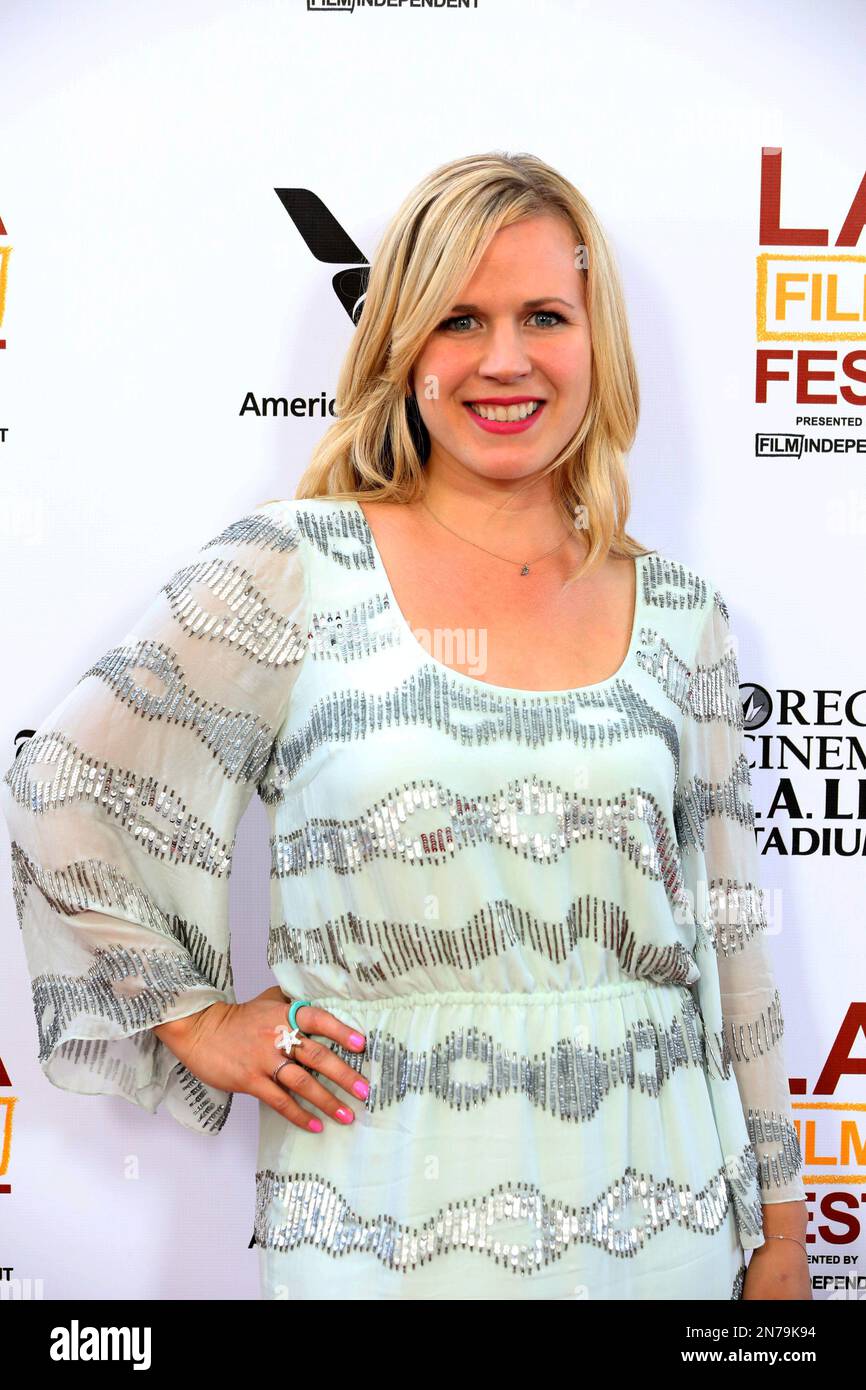 Caroline Lesley at The LA Film Festival's gala screening of "Fruitvale ...